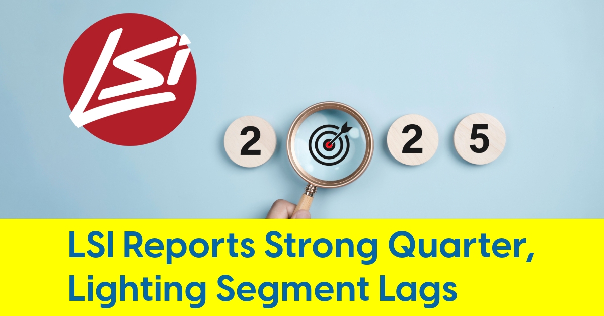 LSI Reports Strong Quarter, Lighting Segment Lags