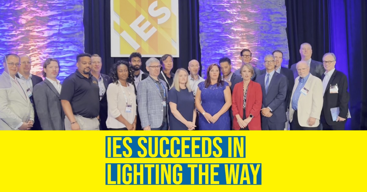 IES Succeeds in Lighting the Way
